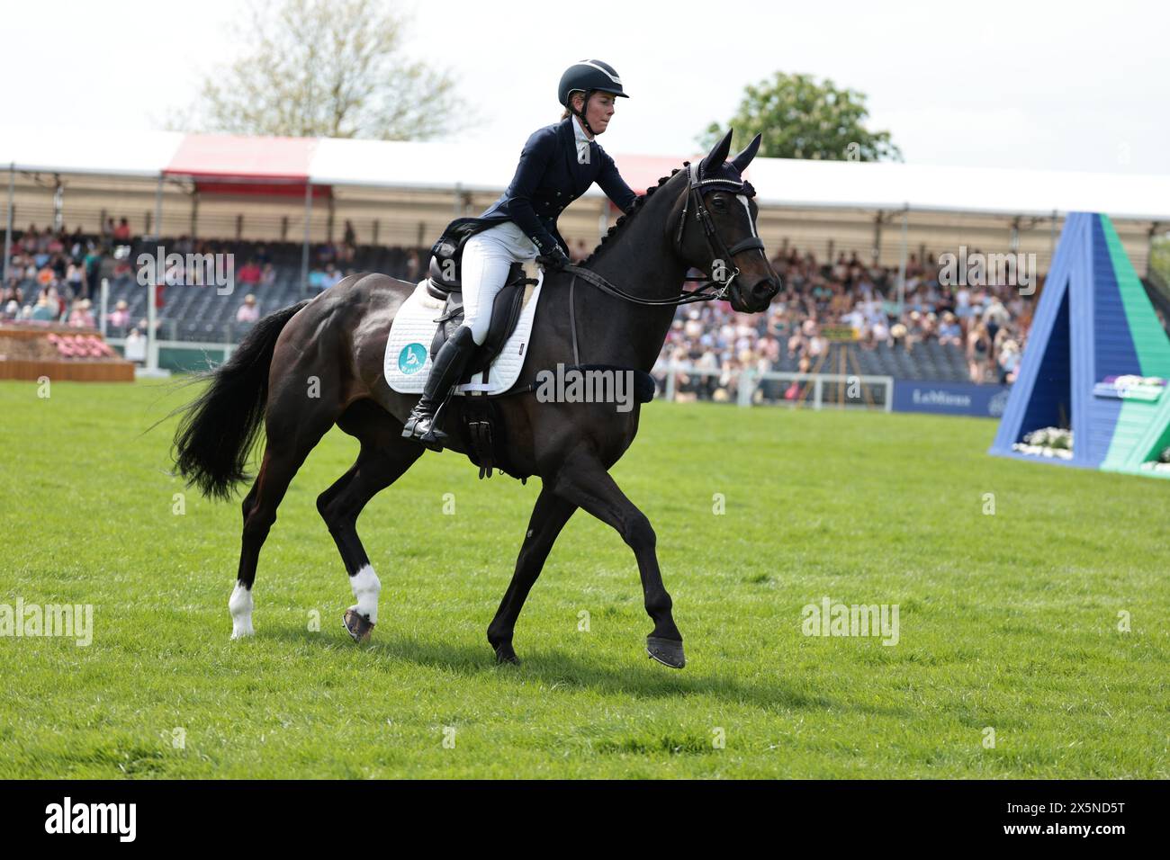 Badminton, UK. 10th May, 2024. Helen Bates of Great Britain with Carpe ...