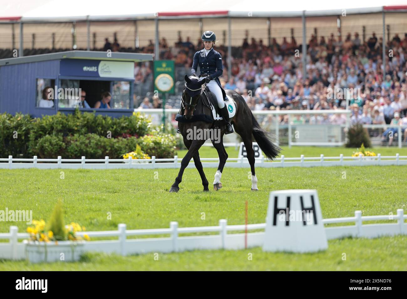 Badminton, UK. 10th May, 2024. Helen Bates of Great Britain with Carpe ...