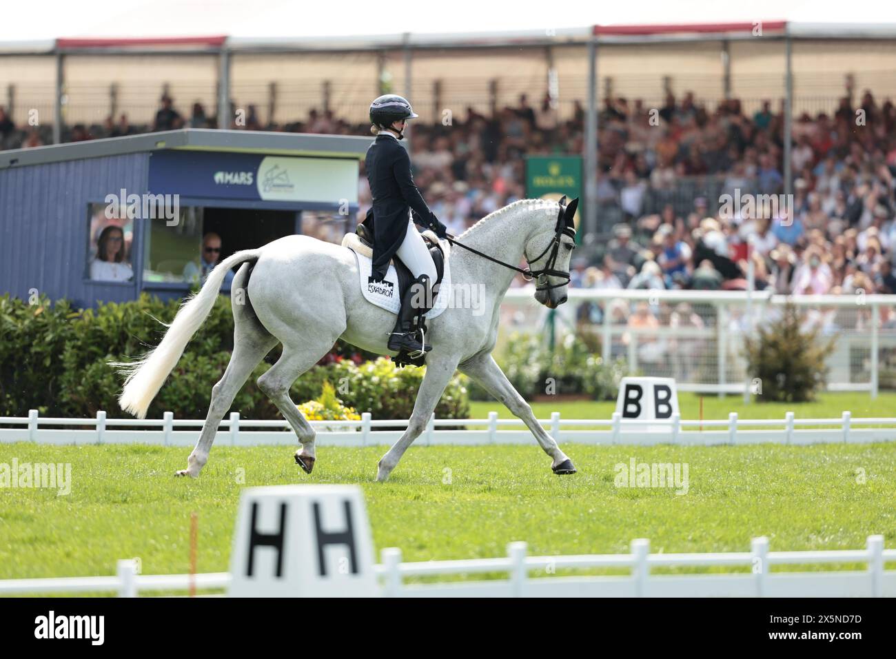 Badminton, UK. 10th May, 2024. Libby Seed of Great Britain with ...