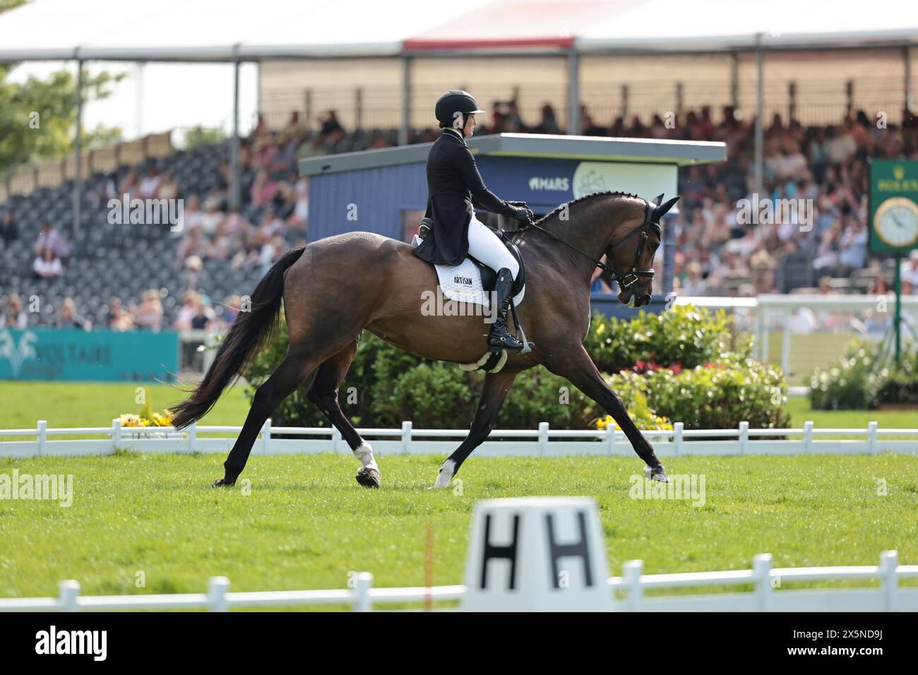 Badminton, UK. 10th May, 2024. Caroline Powell of New Zealand with ...