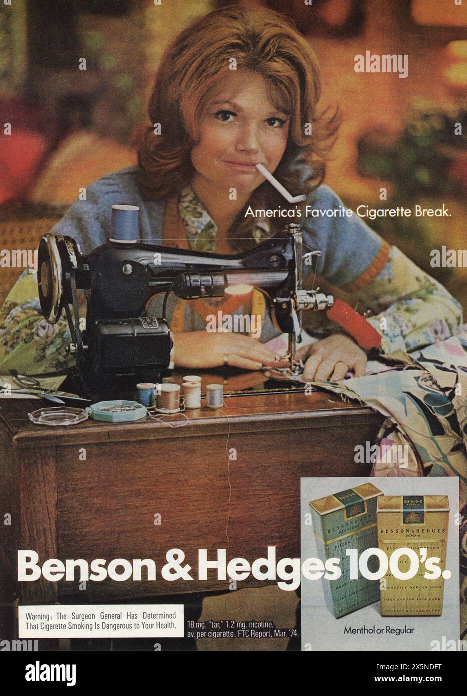Vintage "Playboy" magazine October 1974 issue advert, USA Stock Photo ...