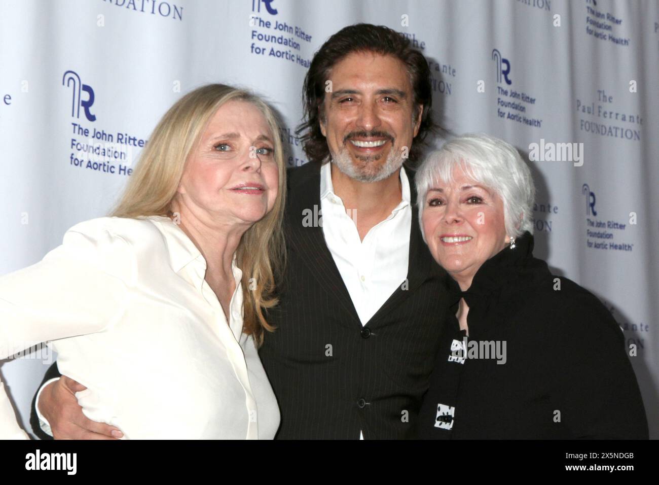 LOS ANGELES - MAY 9: Priscilla Barnes, Ted Monte, Joyce DeWitt at the ...
