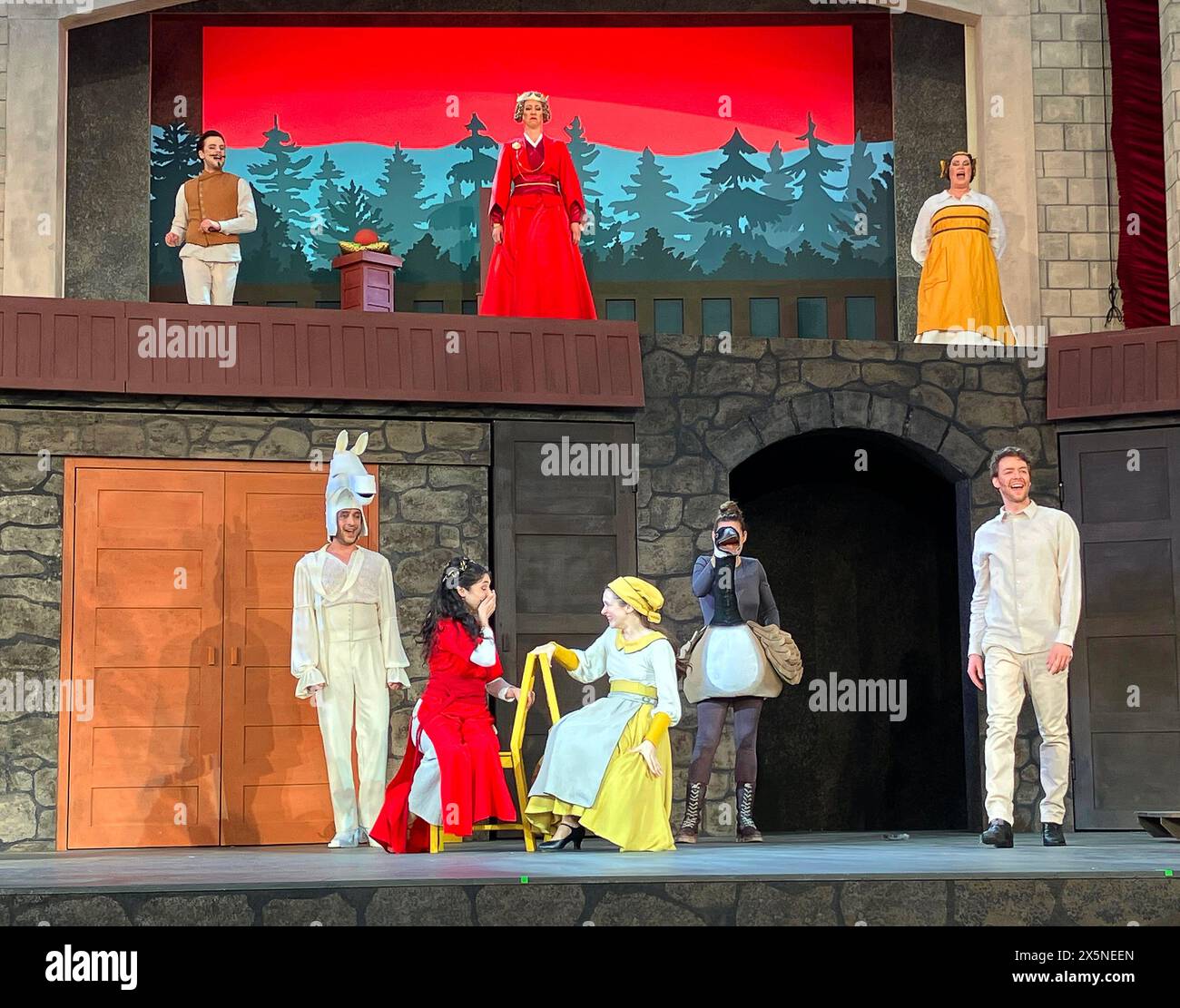 Hanau, Germany. 10th May, 2024. The Brothers Grimm Festival ensemble ...