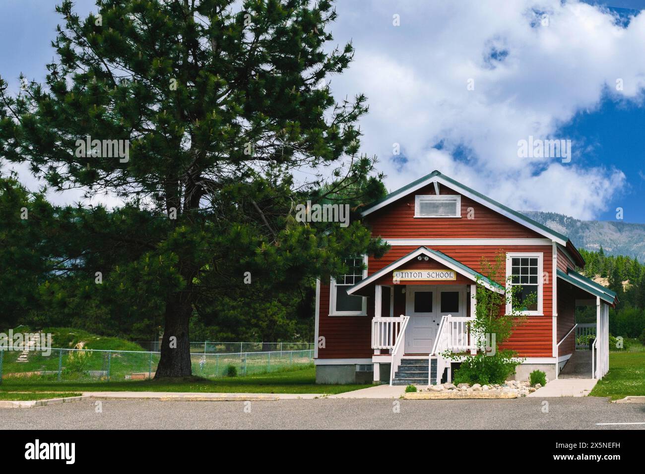 Winton School, Plain, Washington State. (Editorial Use Only Stock Photo ...