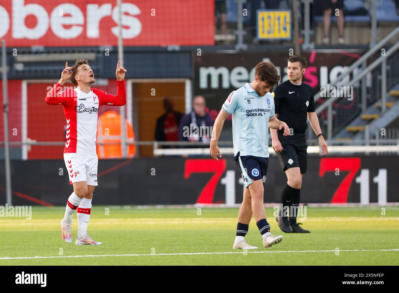 Emmen, Netherlands. 10th May, 2024. EMMEN, Stadium Oude Meerdijk, 10-05-2024, season 2023/2024 ...