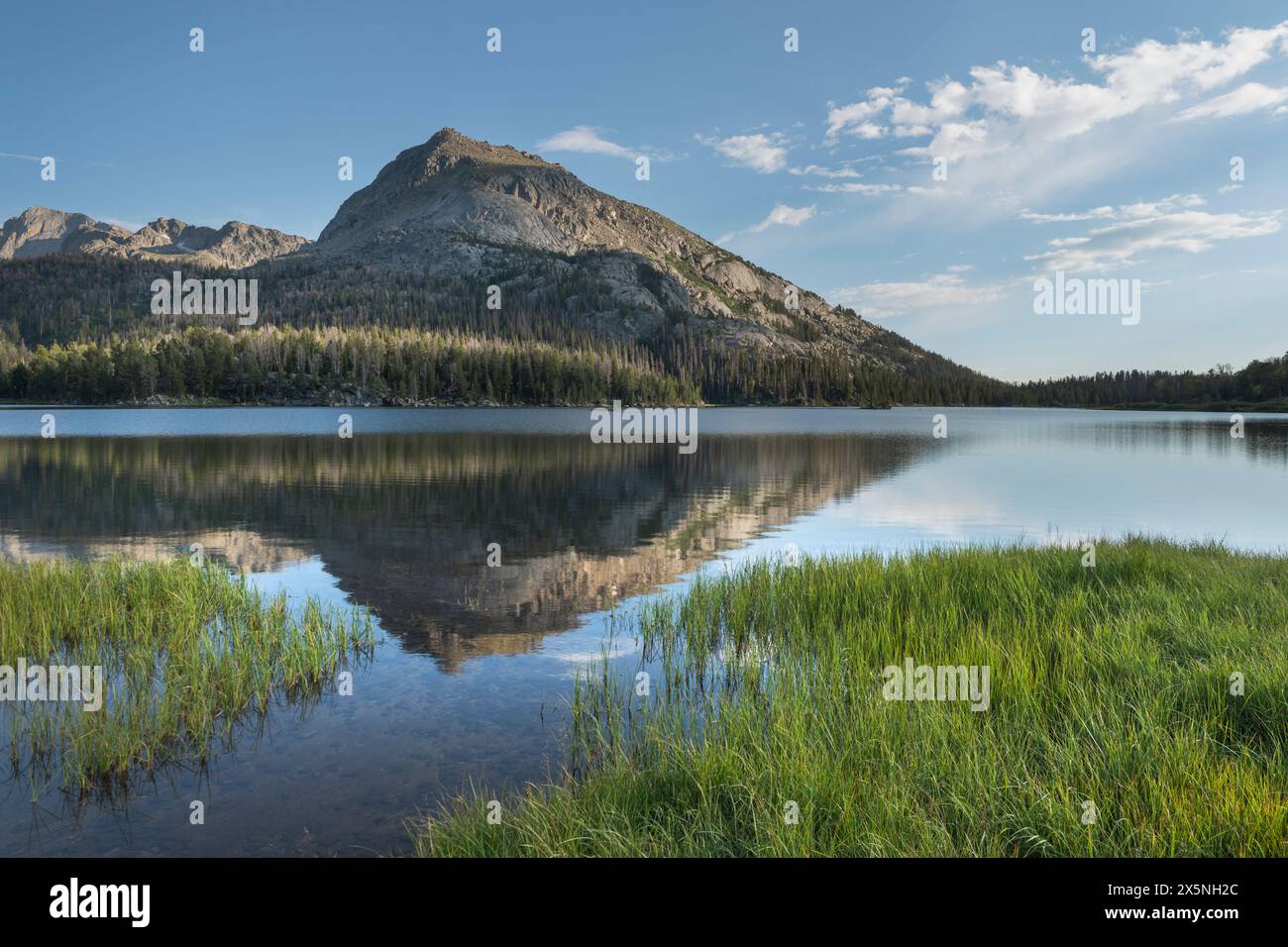 Big Sandy Lake, Bridger Wilderness, Wind River Range, Wyoming Stock ...