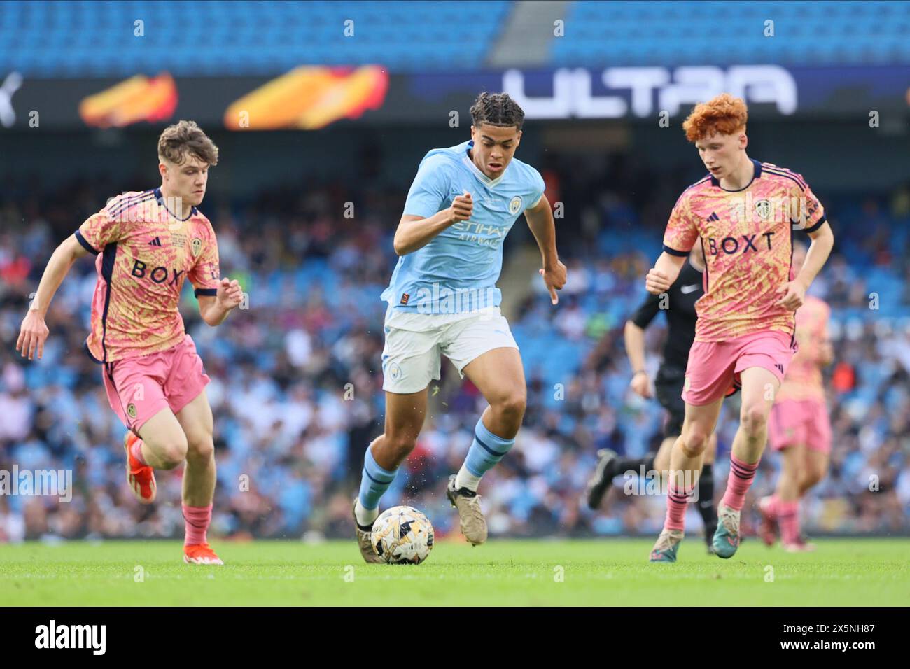 Jahmai Simpson-Pusey (Manchester City U18) during the FA Youth Final ...