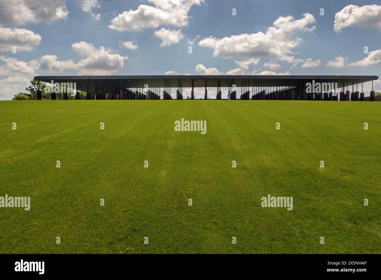 The National Memorial for Peace and Justice in Montgomery Alabama Stock ...