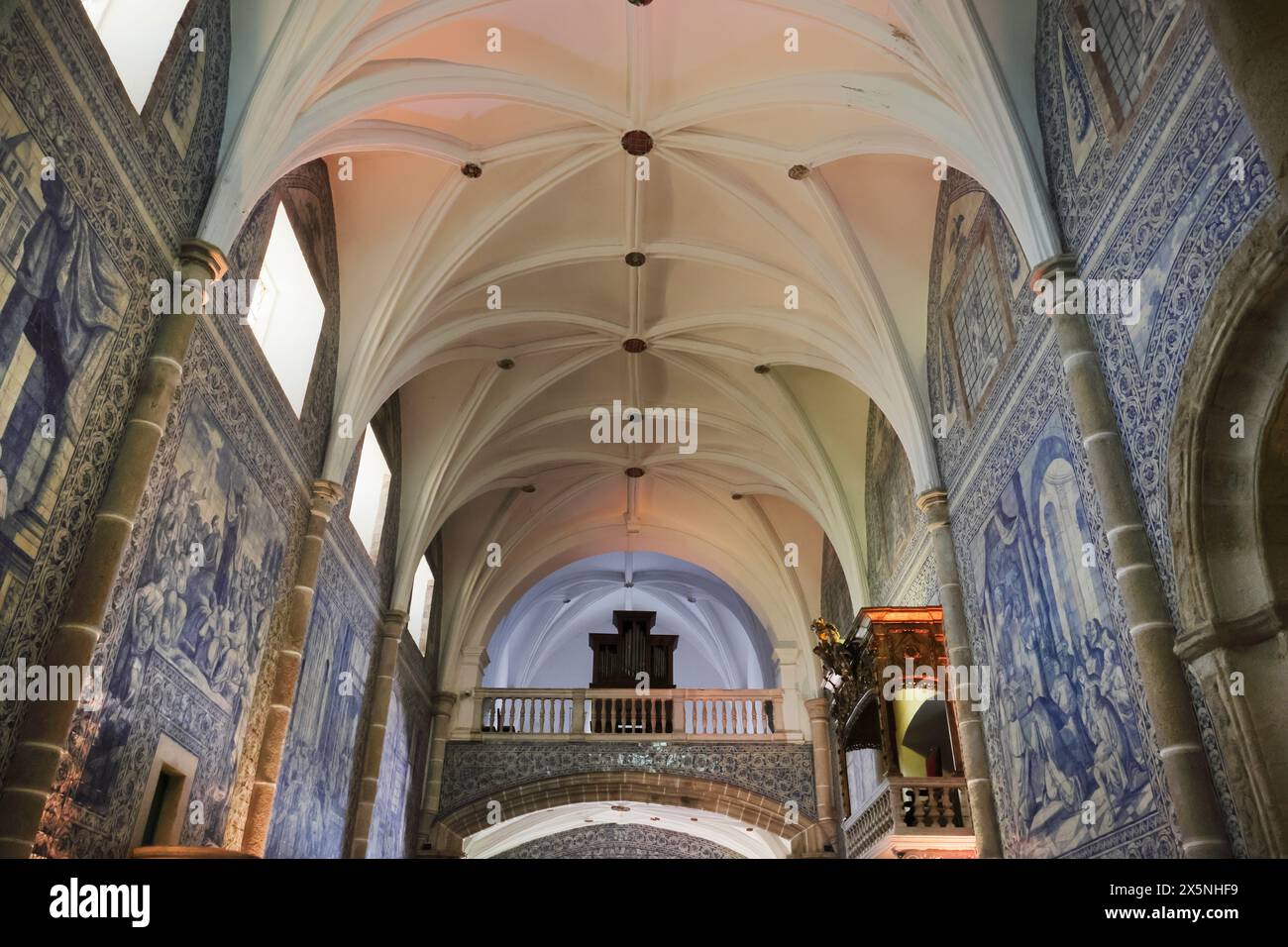 Details of the magnificent Igreja de São João Evangelista (Church of St ...