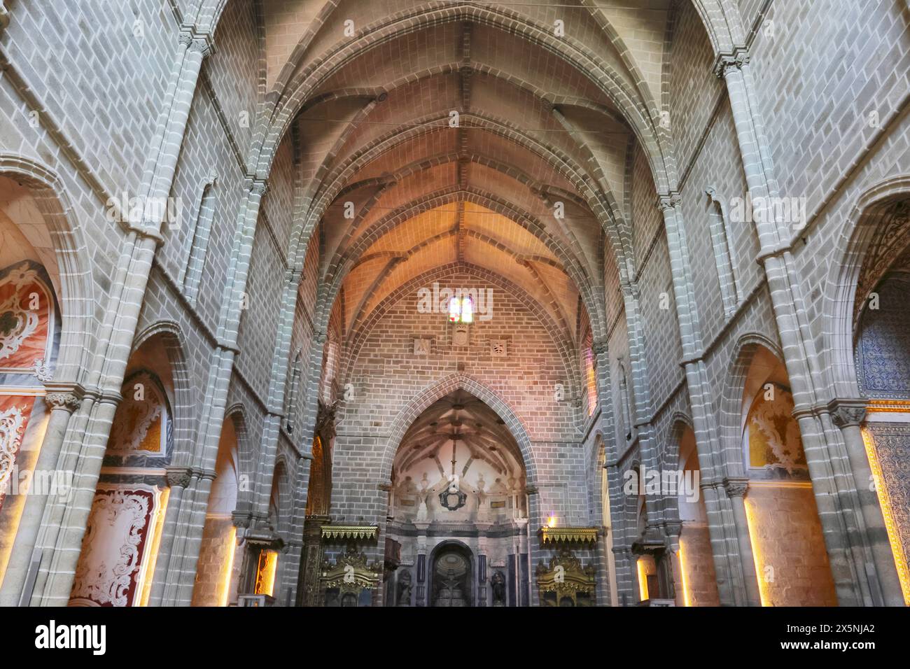 Interior of Igreja e Mosteiro de São Francisco (St. Francis church and ...