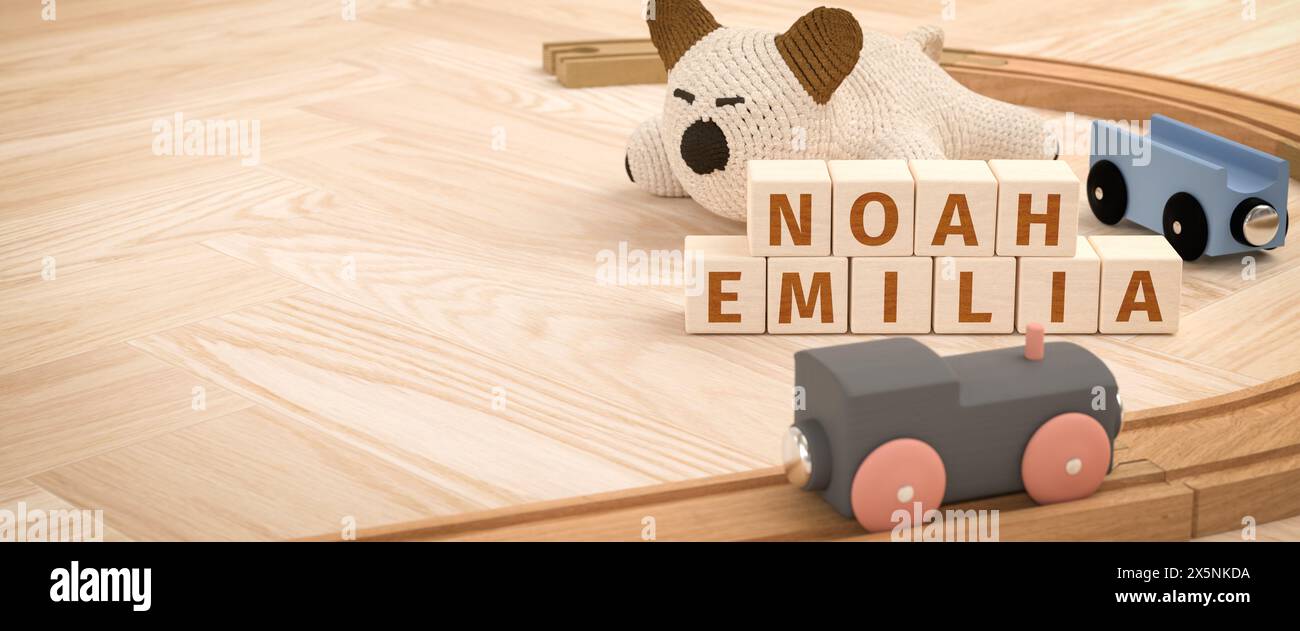 The most popular first names for babies in Germany were in 2022 and ...