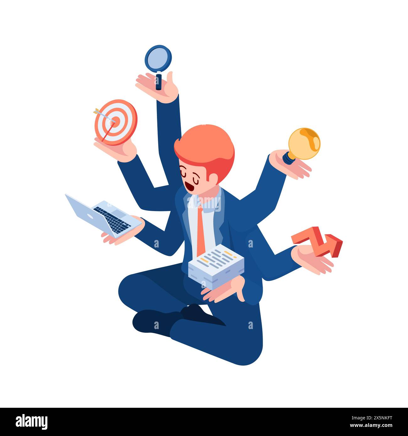 Productivity rush Stock Vector Images - Alamy