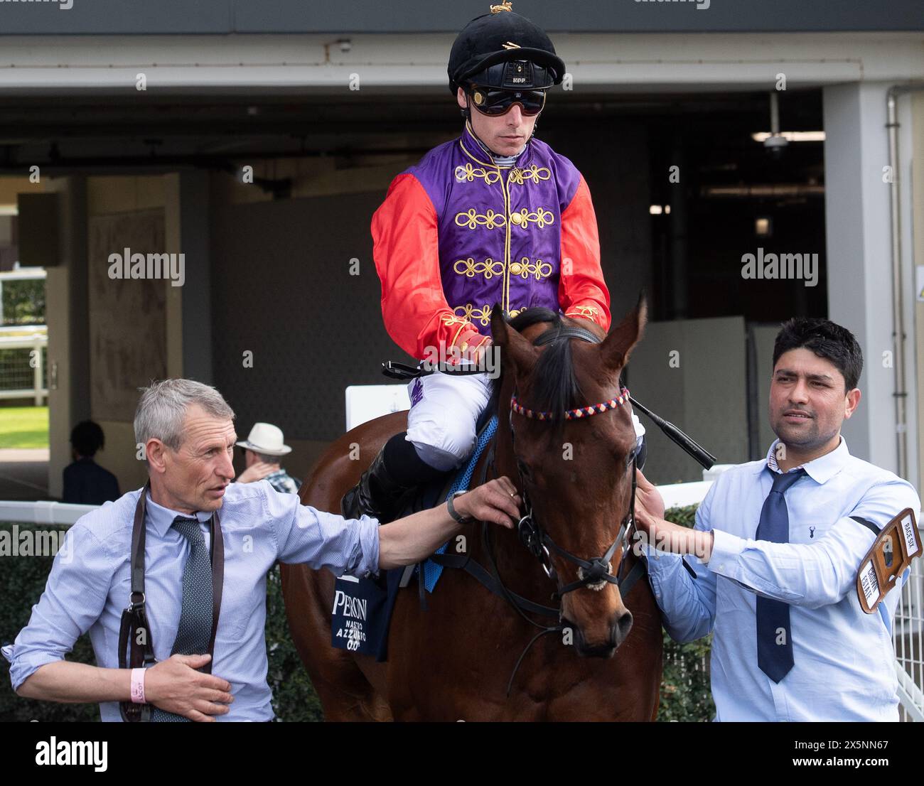 Ascot, Berkshire, UK. 10th May, 2024. Horse Crown Estate ridden by ...