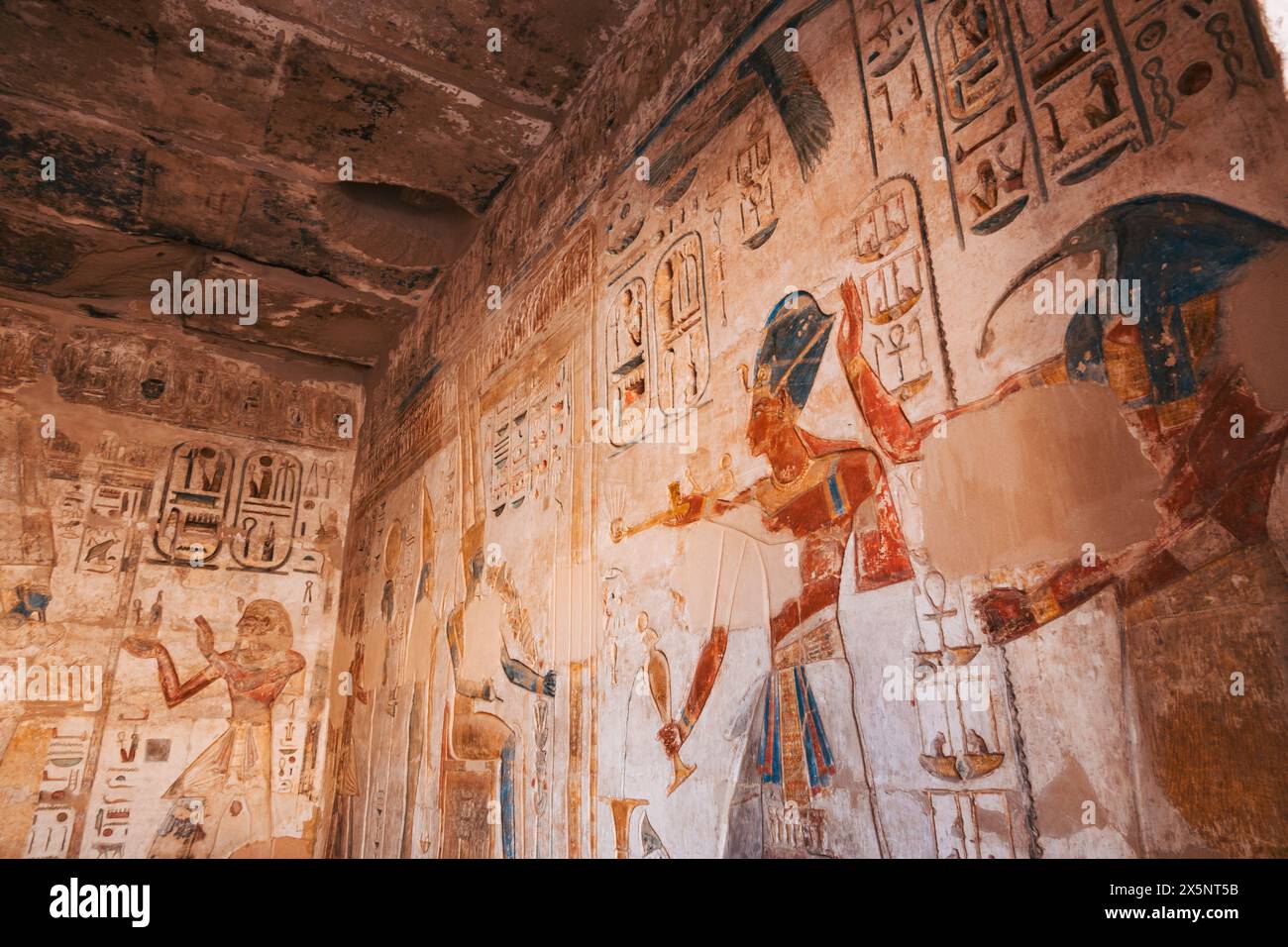 Wall painting ancient egypt hi-res stock photography and images - Alamy