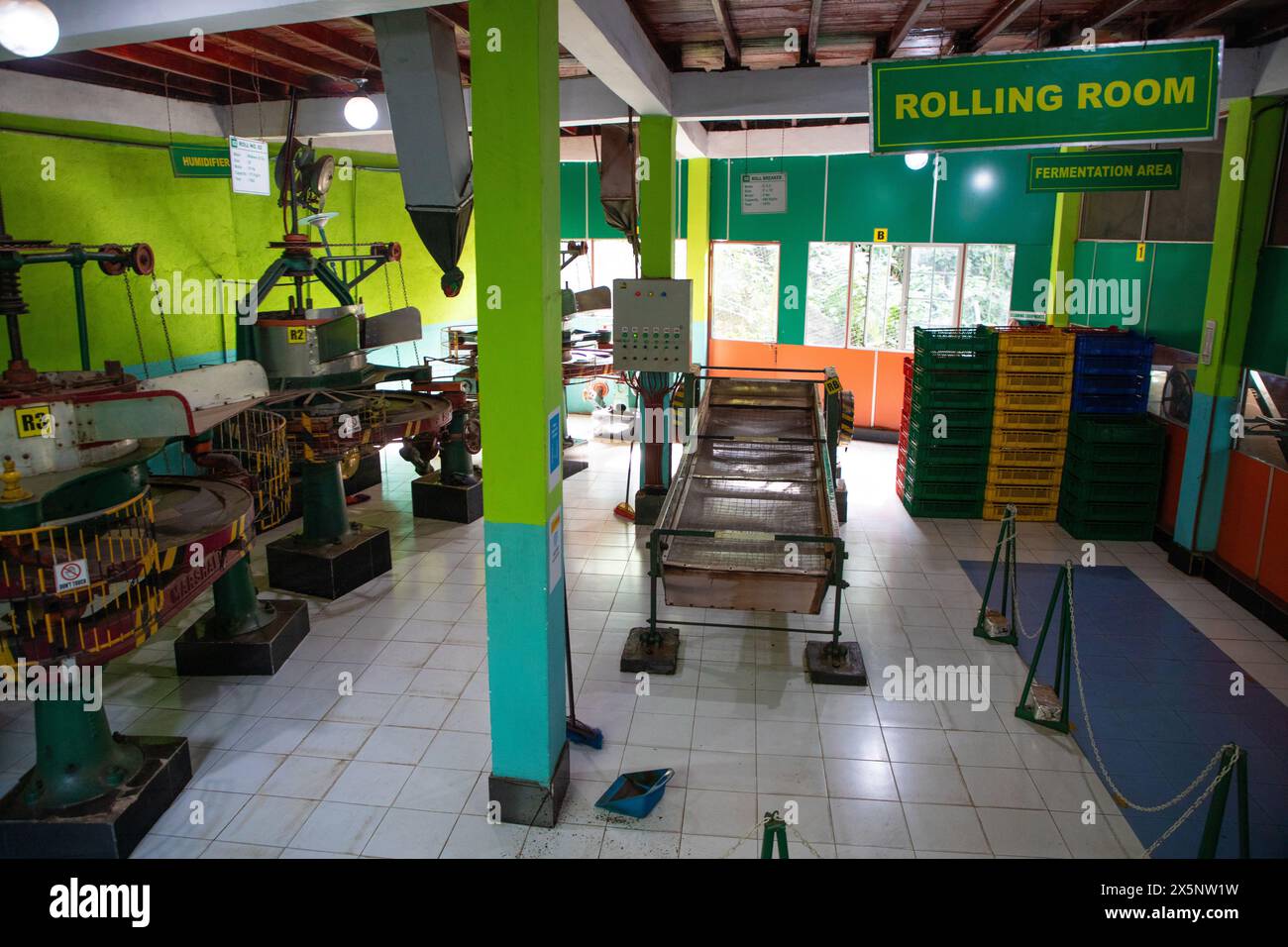 Geragama Estate Rd, Pilimathalawa, Sri Lanka. 10.02.23 the interior of ...