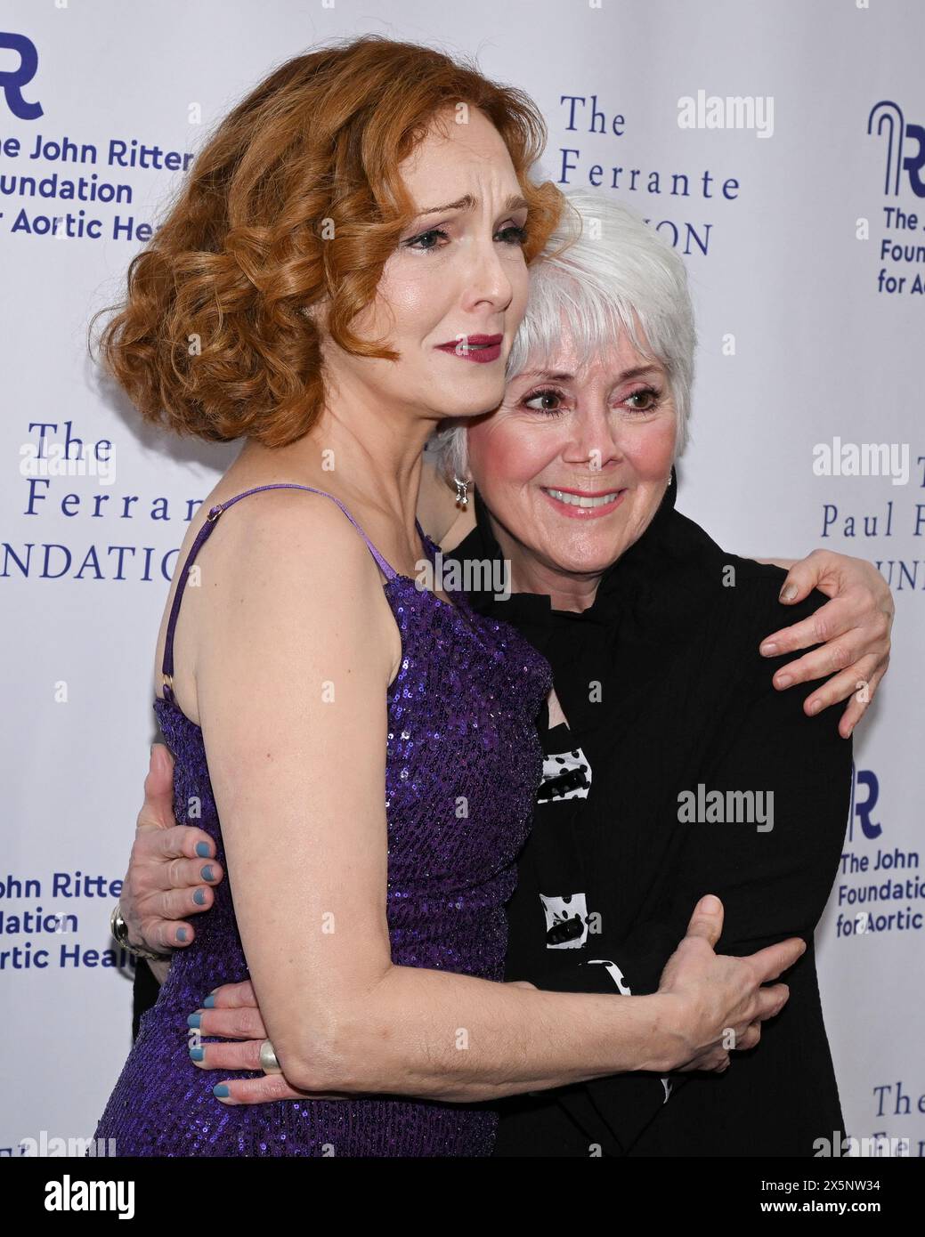 May 9, 2024, Hollywood, California, USA: Amy Yasbeck and Joyce DeWitt ...