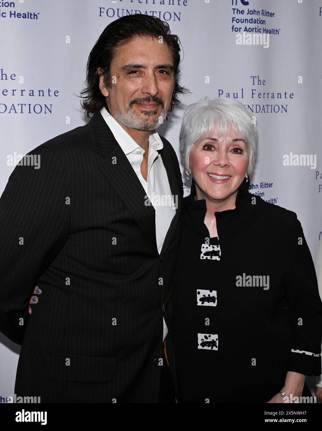 May 9, 2024, Hollywood, California, USA: Ted Monte and Joyce DeWitt ...