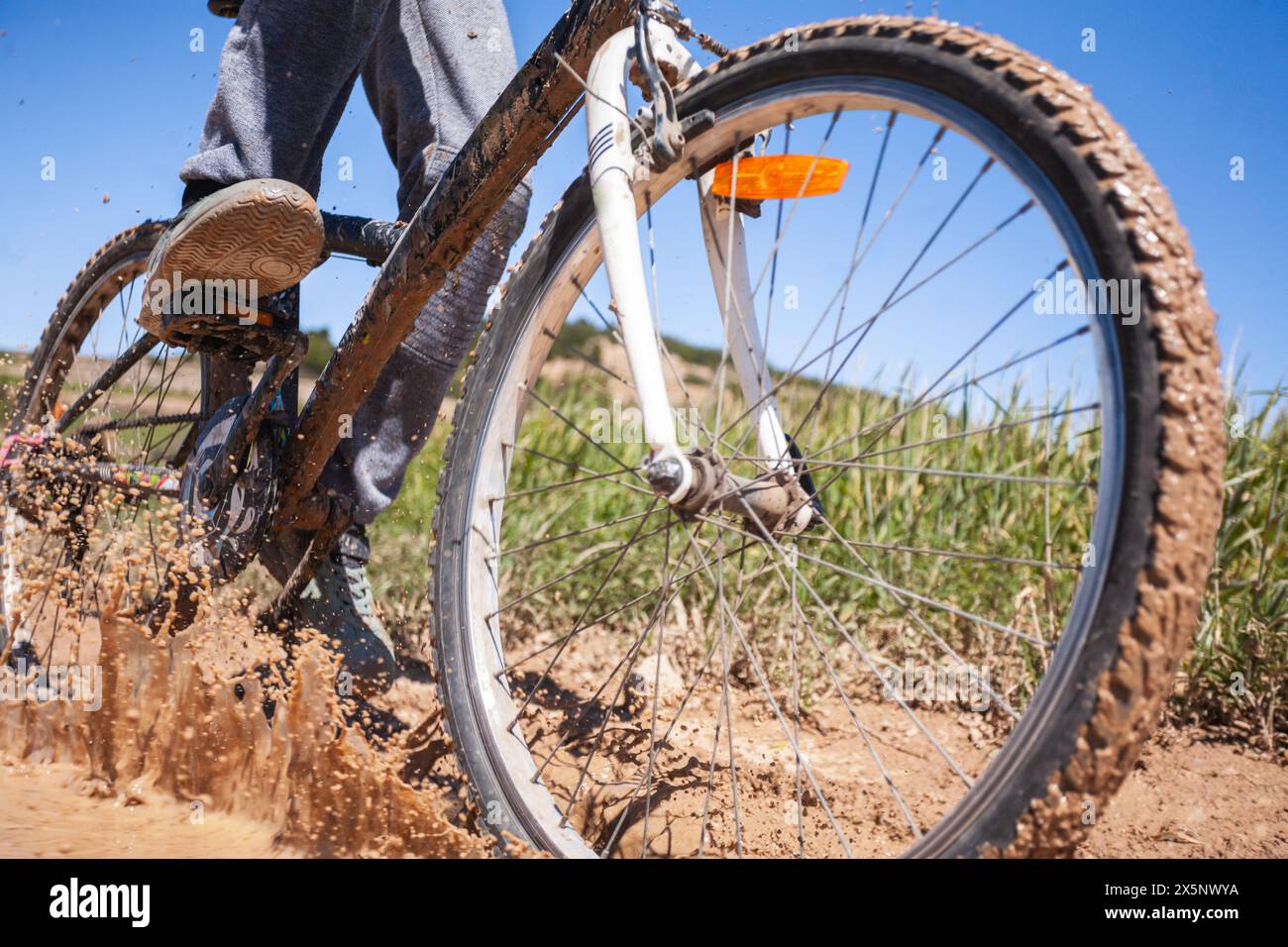Downhill bicycle speed kid hi-res stock photography and images - Alamy