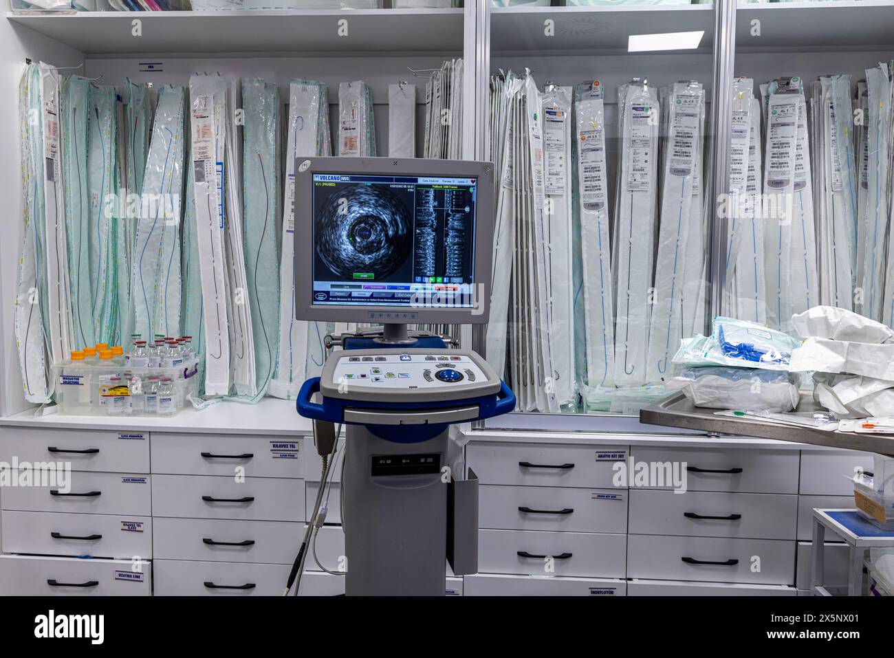 Denizli Turkey 29 February 2024; Heart operating room. Complex heart ...