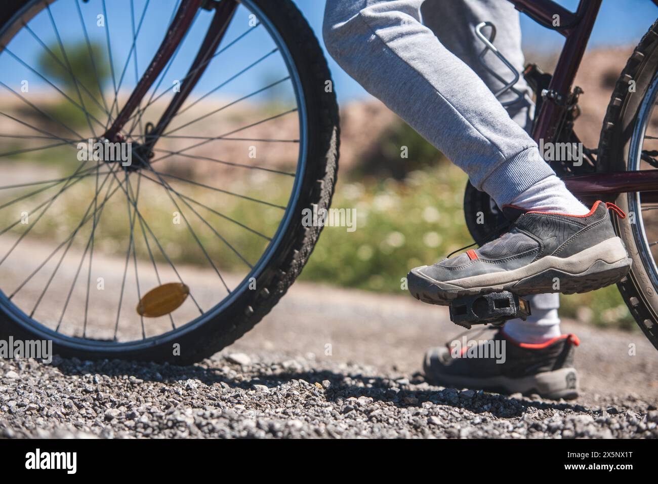 Foot and cycle hi-res stock photography and images - Alamy