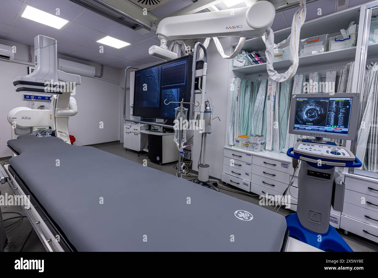 Denizli Turkey 29 February 2024; Heart operating room. Complex heart ...