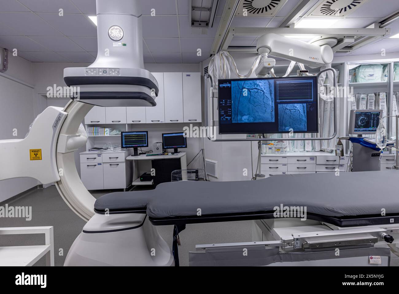 Denizli Turkey 29 February 2024; Heart operating room. Complex heart ...