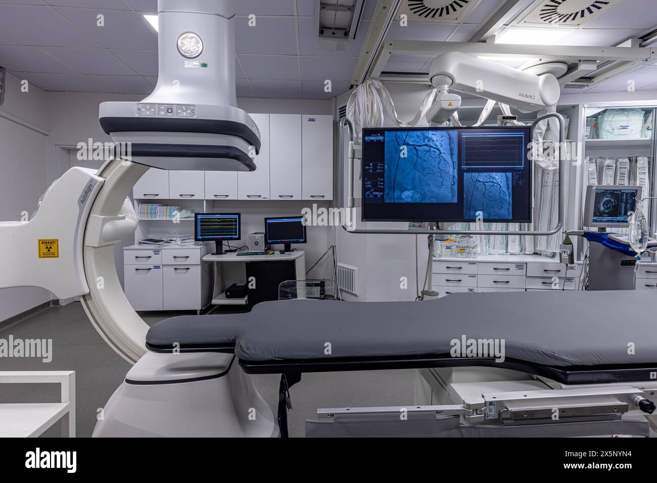 Denizli Turkey 29 February 2024; Heart operating room. Complex heart ...