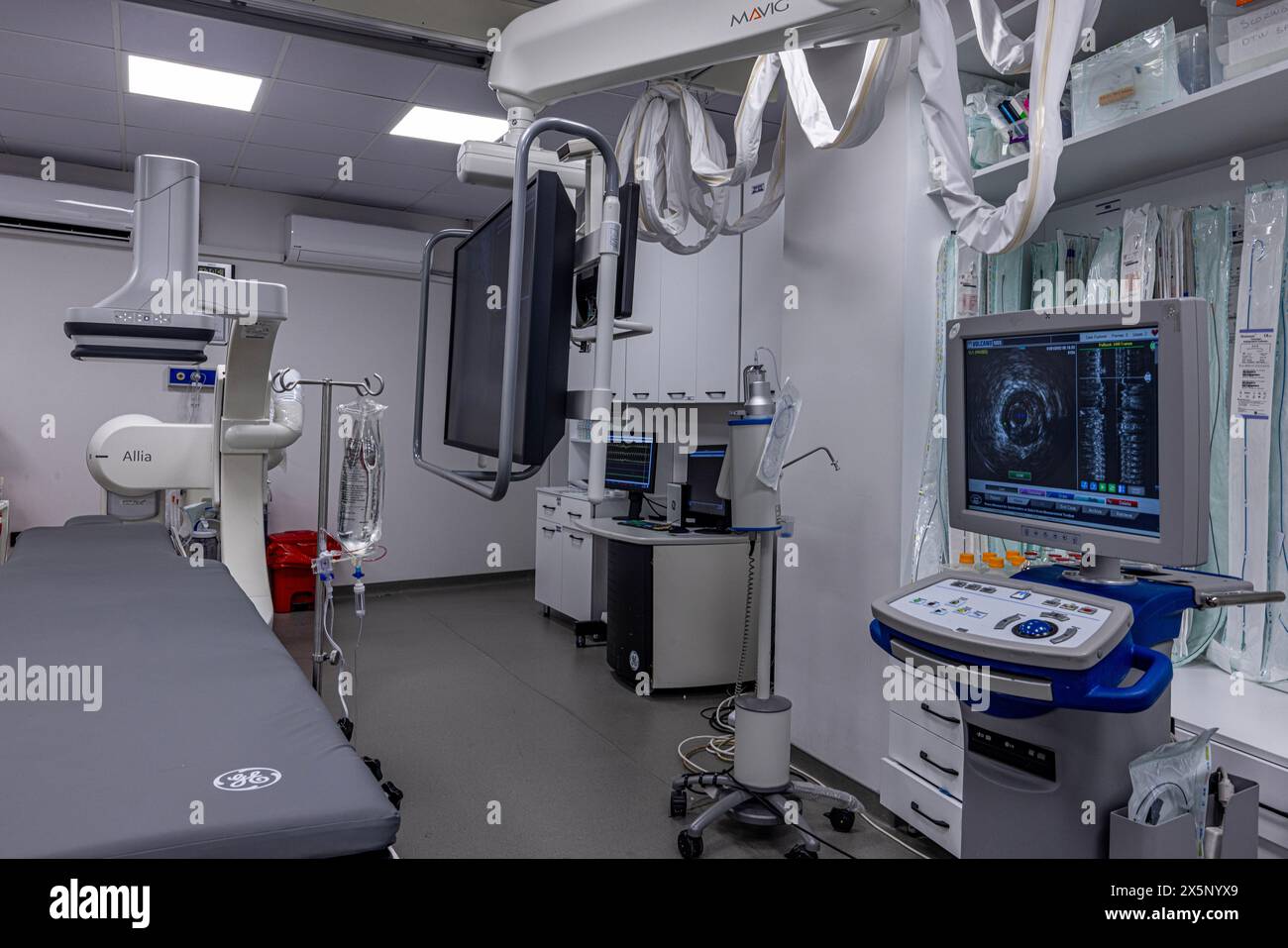 Denizli Turkey 29 February 2024; Heart operating room. Complex heart ...