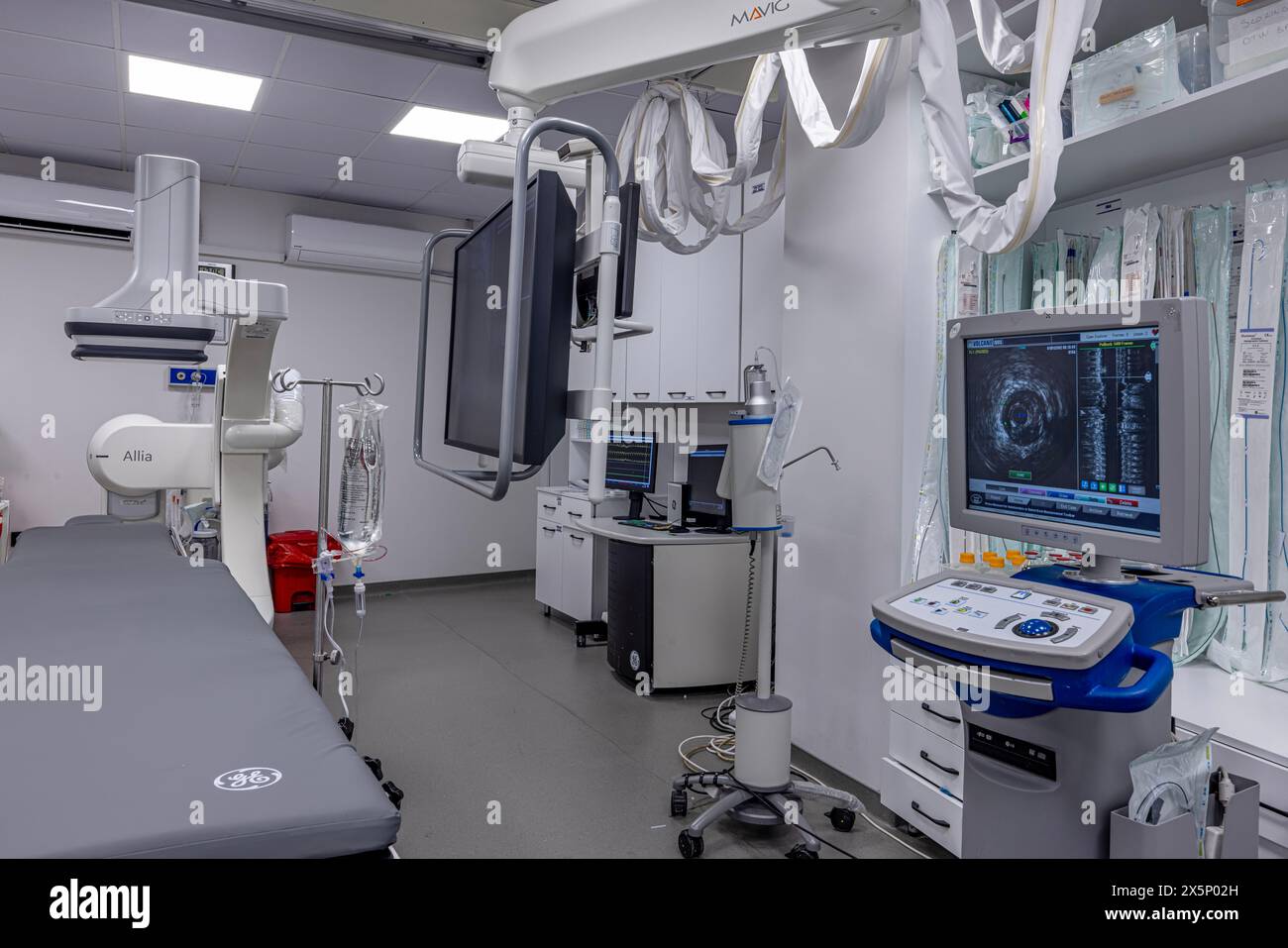 Denizli Turkey 29 February 2024; Heart operating room. Complex heart ...