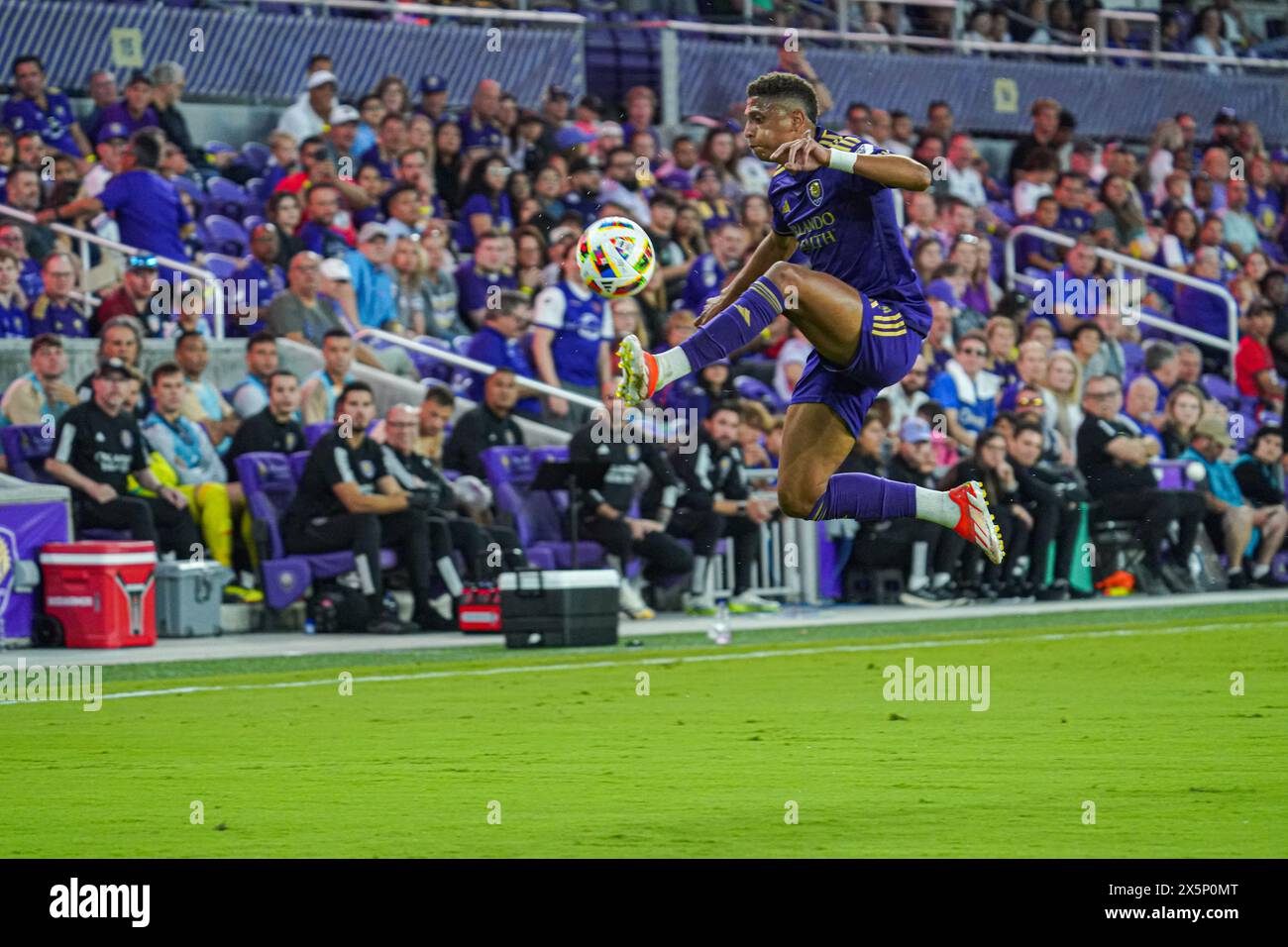 Orlando, Florida, USA, April 27, 2024, Orlando City SC midfielder ...
