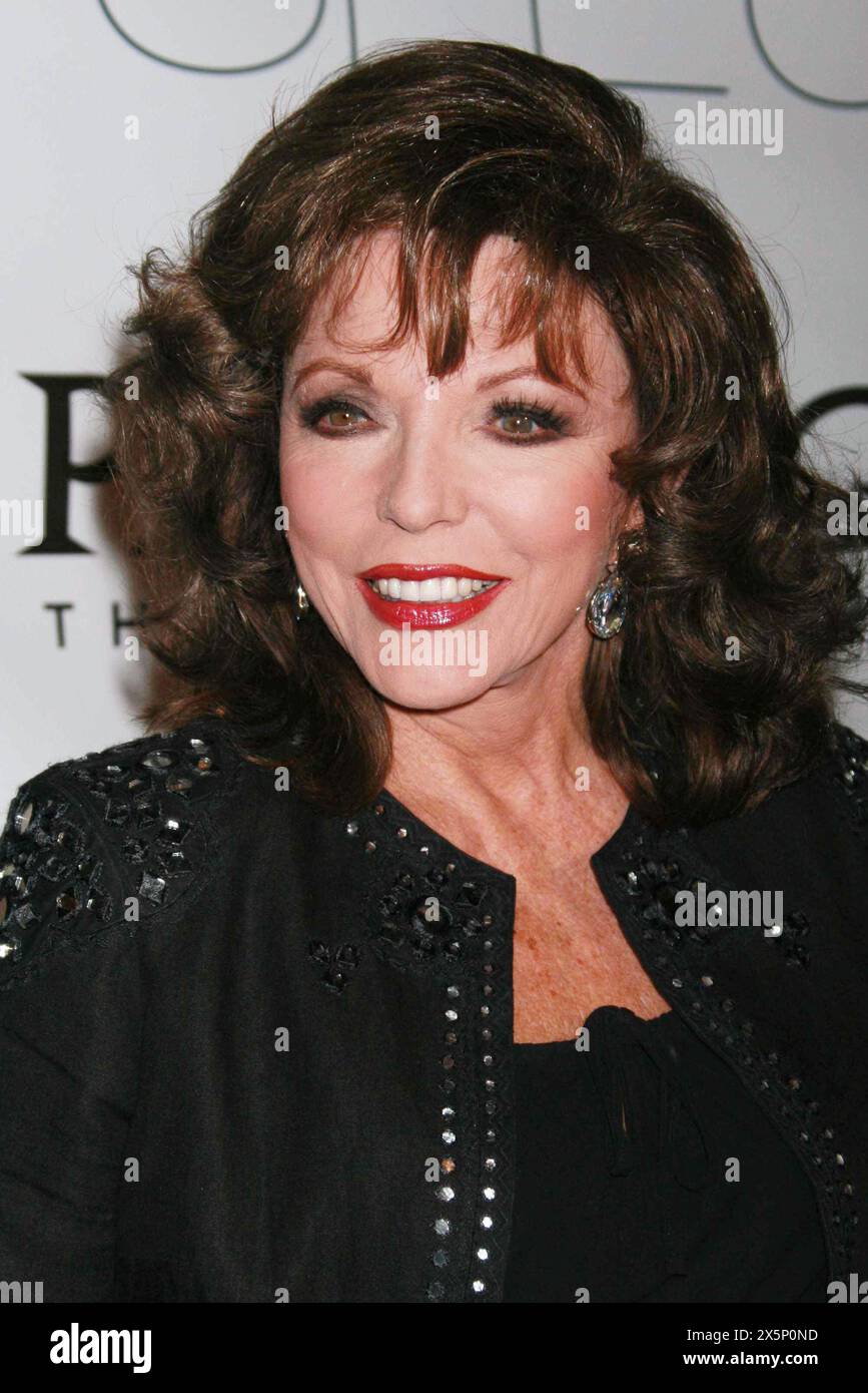 Joan Collins attends the premiere of Sony Pictures Classics' "Sleuth ...