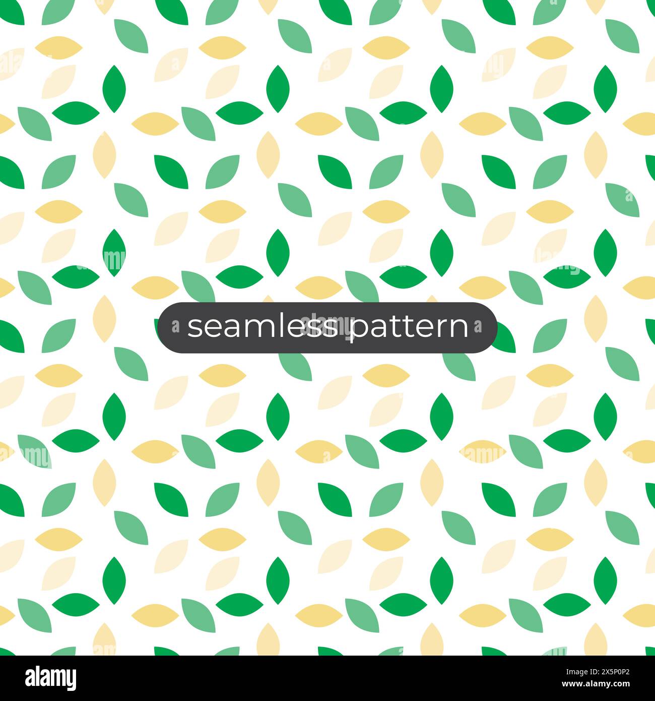 Coloured leaves background with seamless patern style Stock Vector ...