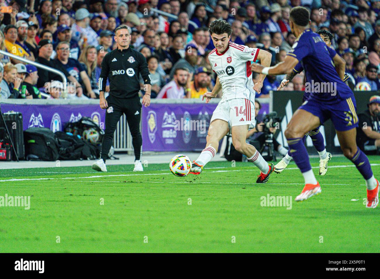 Orlando, Florida, USA, April 27, 2024, Toronto FC midfielder Alonso ...