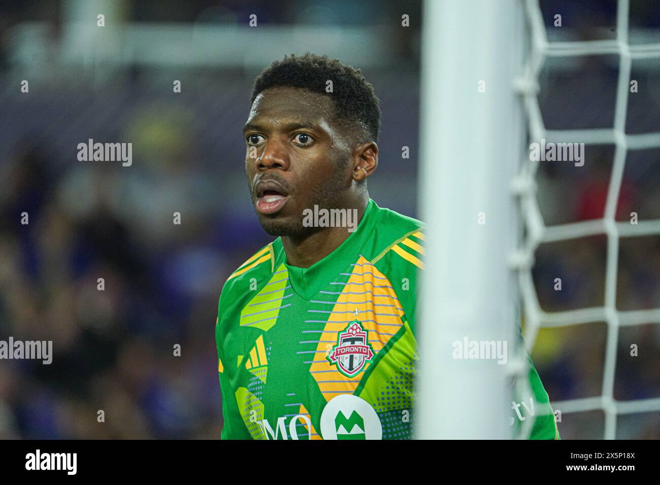 Orlando, Florida, USA, April 27, 2024, Toronto FC goalkeeper Sean ...