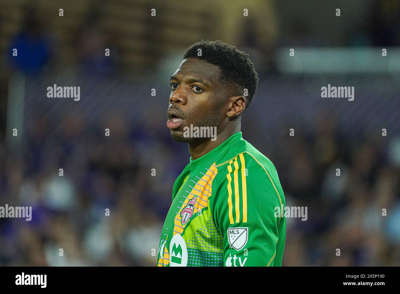 Orlando, Florida, USA, April 27, 2024, Toronto FC goalkeeper Sean ...