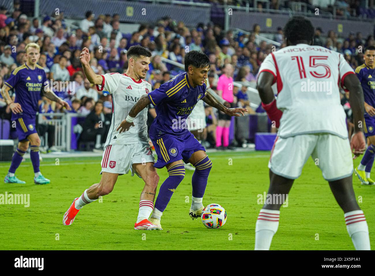 Orlando, Florida, USA, April 27, 2024, Orlando City SC player Facundo ...