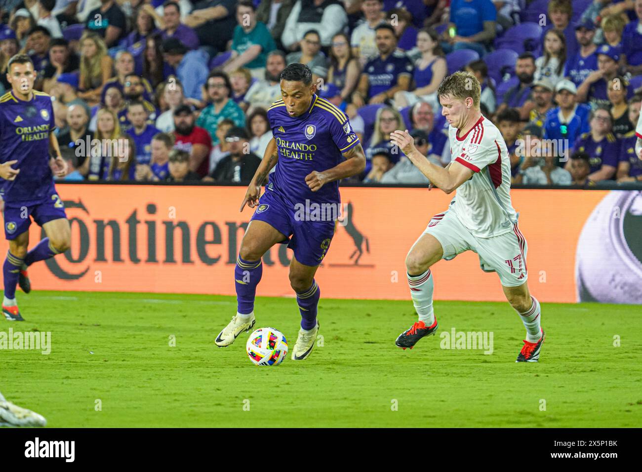 Orlando, Florida, USA, April 27, 2024, Orlando City SC forward Luis ...