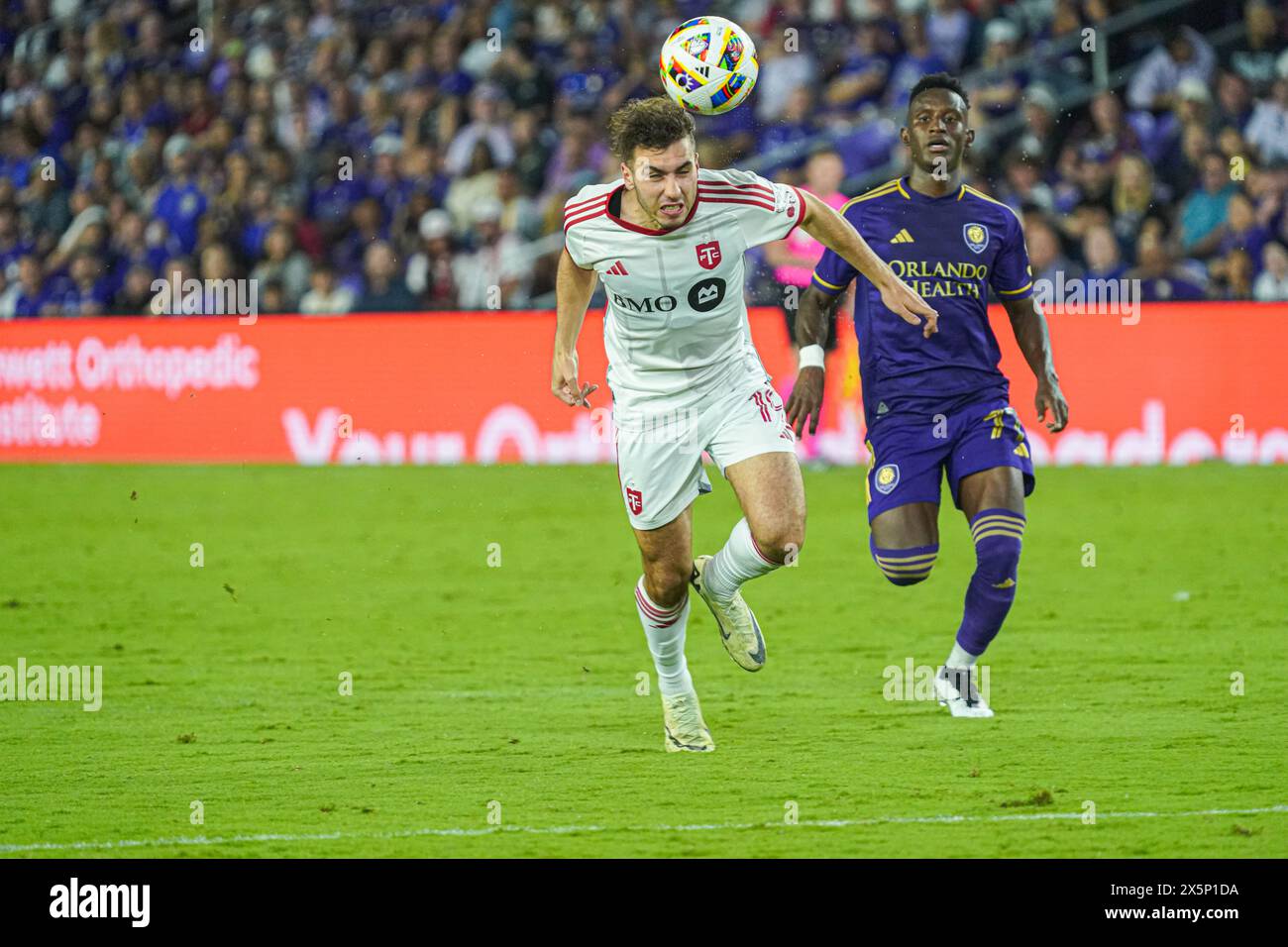 Orlando, Florida, USA, April 27, 2024, Toronto FC player Kobe Franklin ...