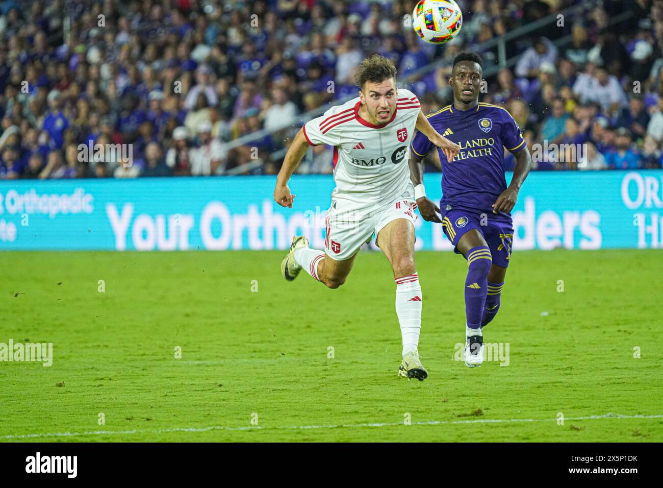 Orlando, Florida, USA, April 27, 2024, Toronto FC player Kobe Franklin ...
