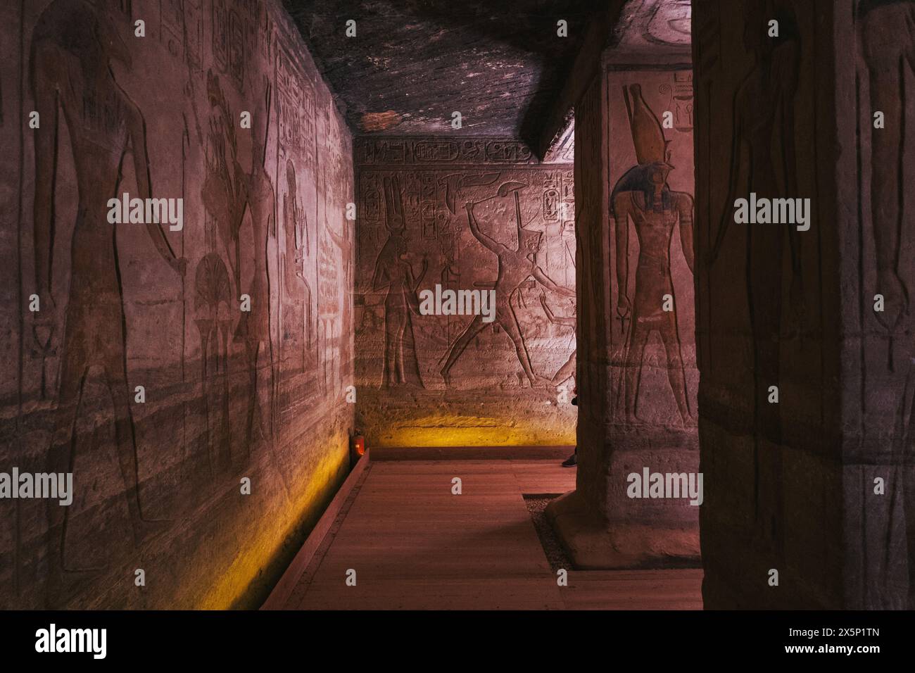 Inside abu simbel temple egypt hi-res stock photography and images - Alamy