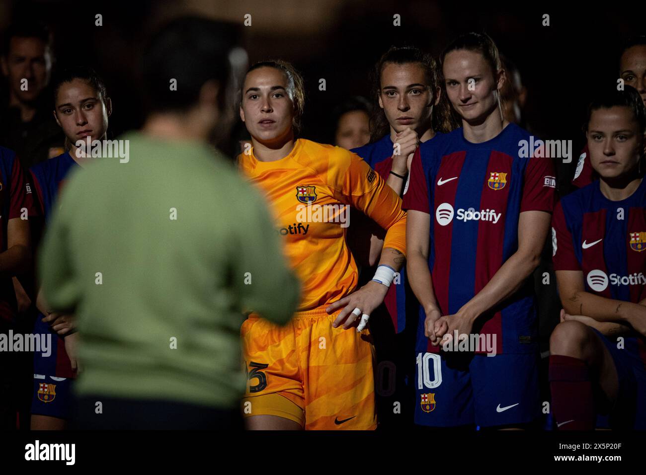 Barcelona, Spain. 10th May, 2024. Goalkeeper Cata Coll (FC Barcelona ...