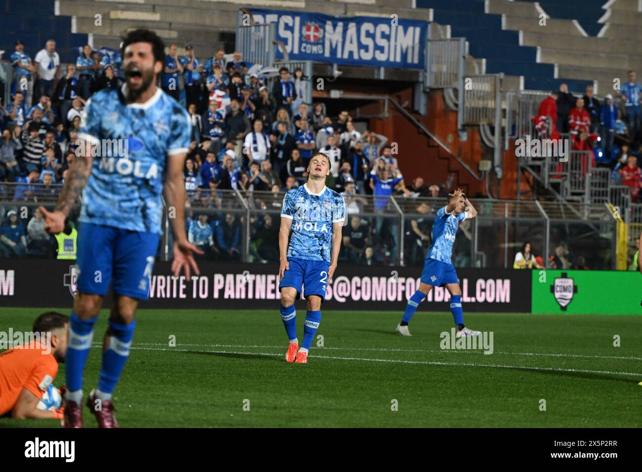 Como, Italy. 10th May, 2024. Matthias Braunoder of Calcio Como during ...