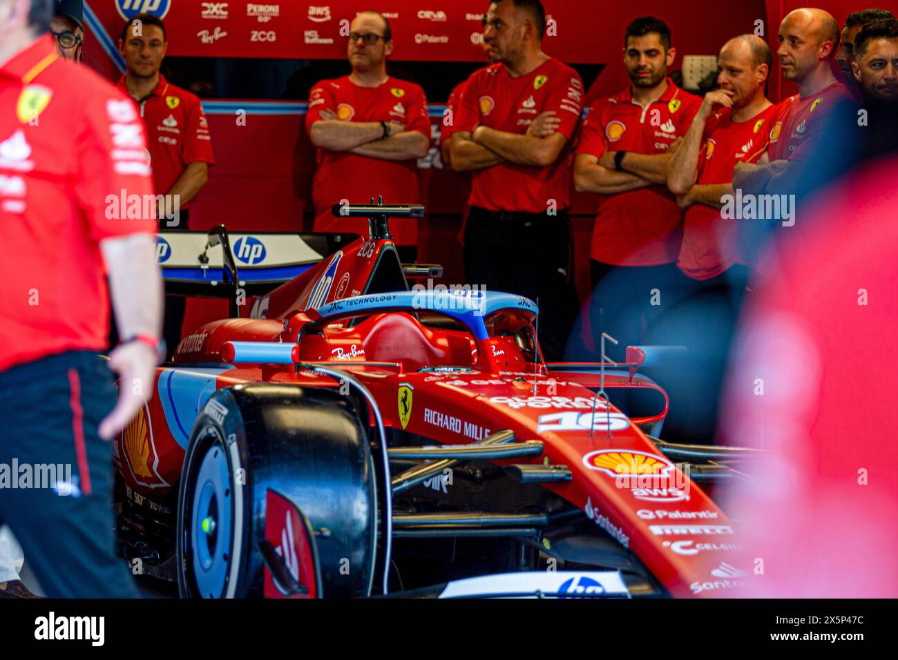 Scuderia Ferrari with one off livery special for Miami GP 2024 - 70th ...
