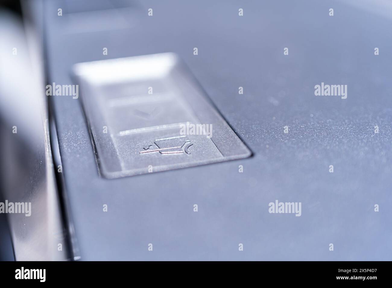 Detailed View of Tailgate and Tonneau Cover Control Buttons in Tesla ...