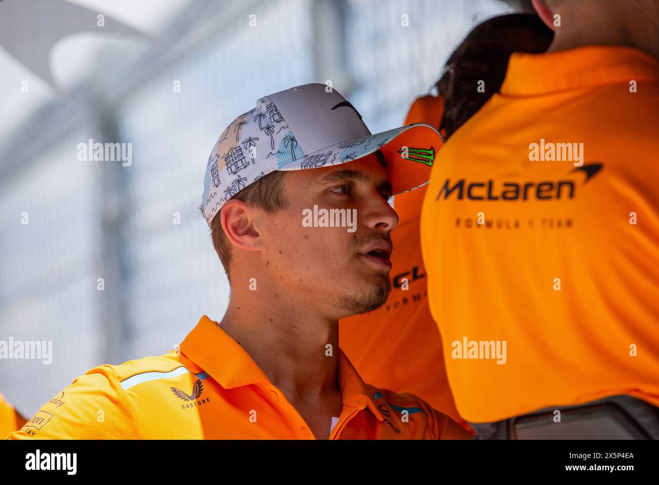 4 Lando Norris (GBR) McLaren MCL38 - Mercedes during FORMULA 1 CRYPTO.COM MIAMI GRAND PRIX ...