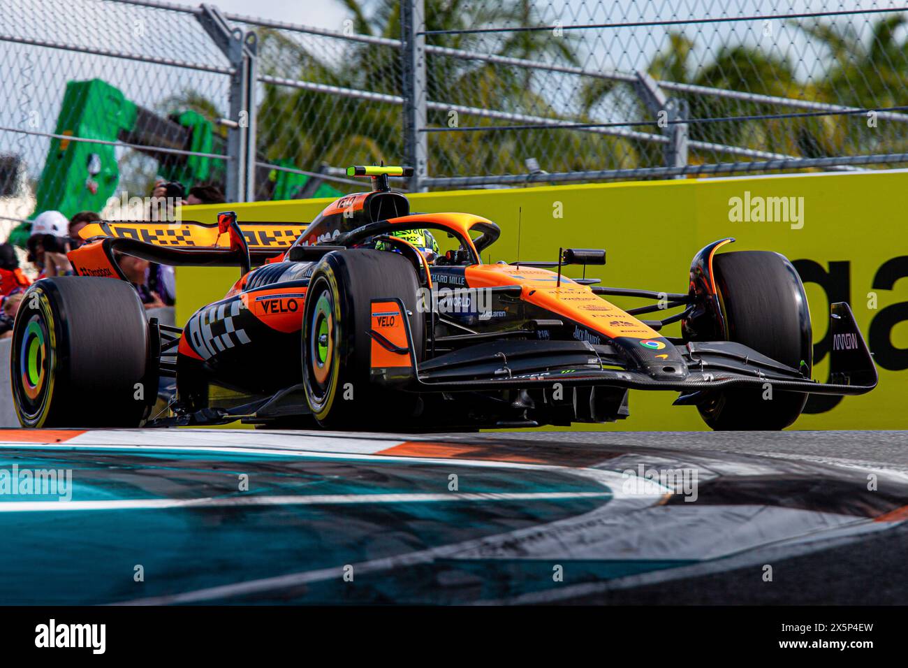 4 Lando Norris (GBR) McLaren MCL38 - Mercedes during FORMULA 1 CRYPTO.COM MIAMI GRAND PRIX ...