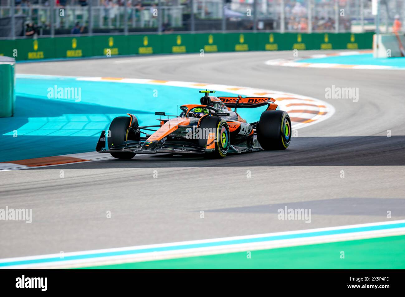 Lando norris 2024 miami mclaren hi-res stock photography and images - Alamy