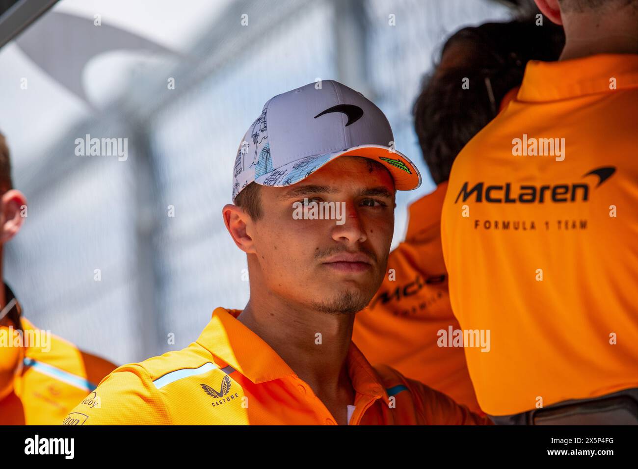 Lando norris 2024 miami mclaren hi-res stock photography and images - Alamy