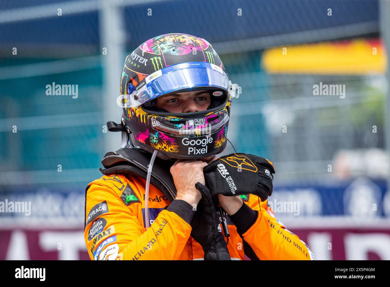 Oscar Piastri (AUS) McLaren MCL38 - Mercedes during FORMULA 1 CRYPTO.COM MIAMI GRAND PRIX, Miami ...