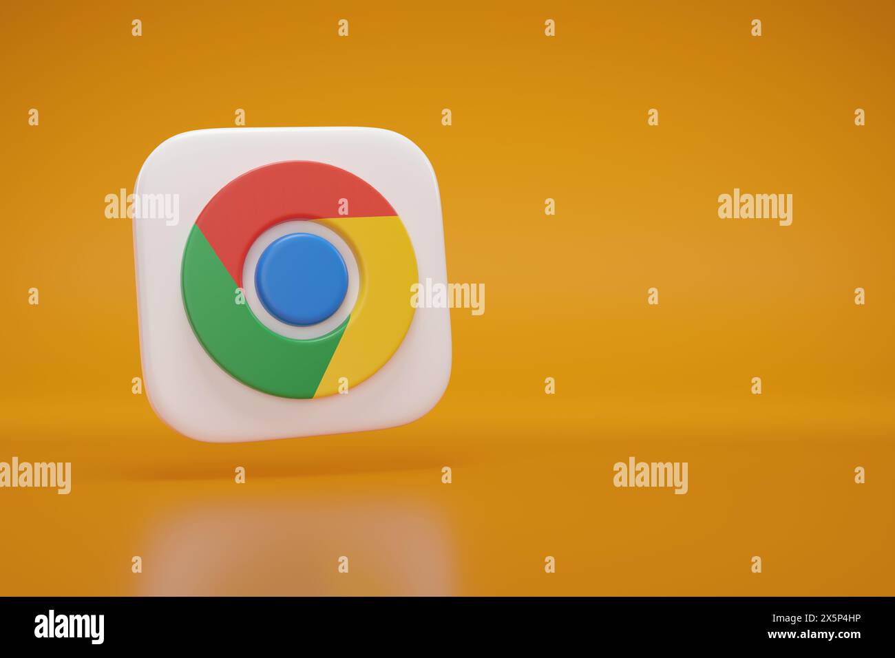 Buenos Aires, Argentina; May 5th 2024: Google Chrome logo in three ...